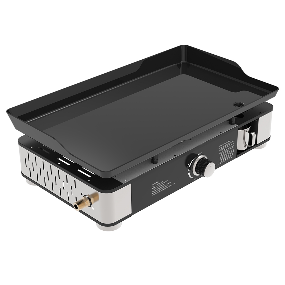 4.5kW Gas Plancha 1246J with Thick Enameled Fry Tray and Removable ...